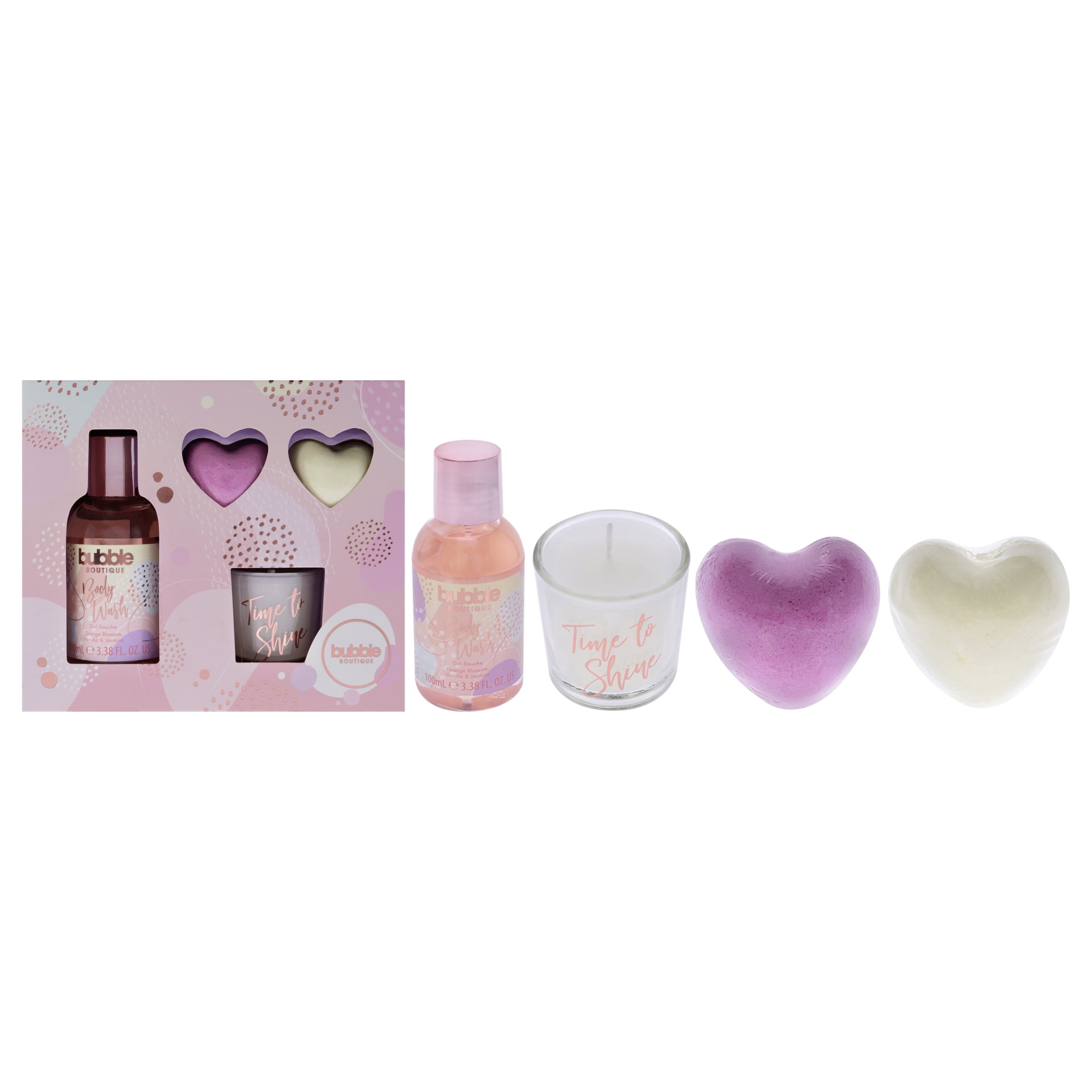 Style and Grace Bubble Boutique Relax and Bath - Eco Packaging , 4 Pc 3 ...