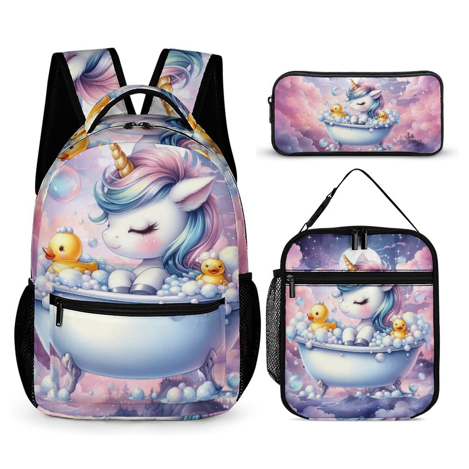 StyleAnime Multi-Functional Backpack Set for Adults – Waterproof Lunch ...
