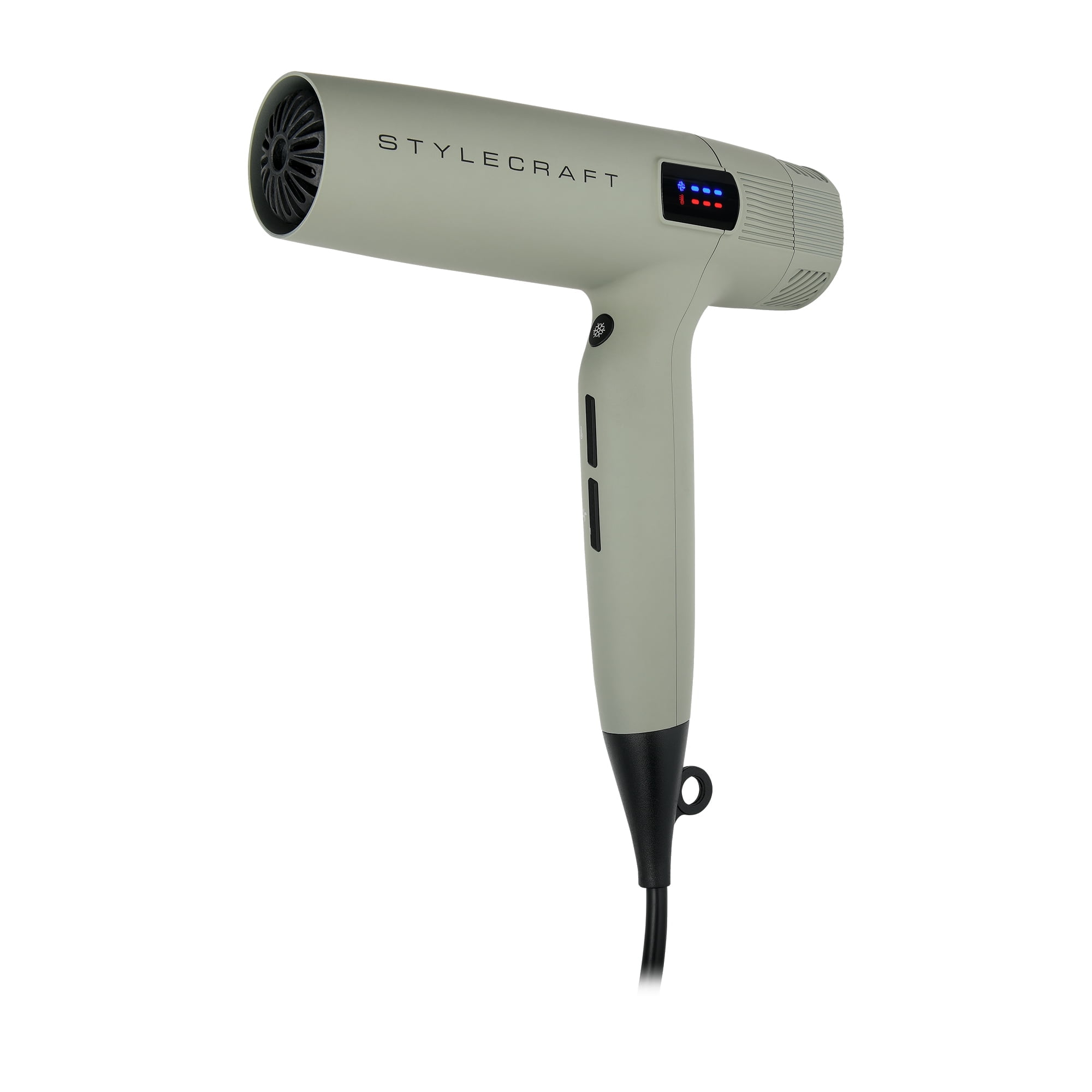StyleCraft Sage Hair Dryer Professional Lightweight with 2 Concentrator ...