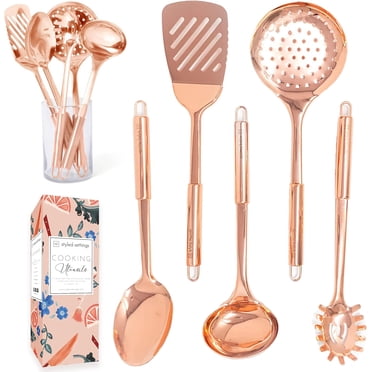Chef Craft Select 6 Piece Stainless Steel Kitchen Tool and Cooking ...