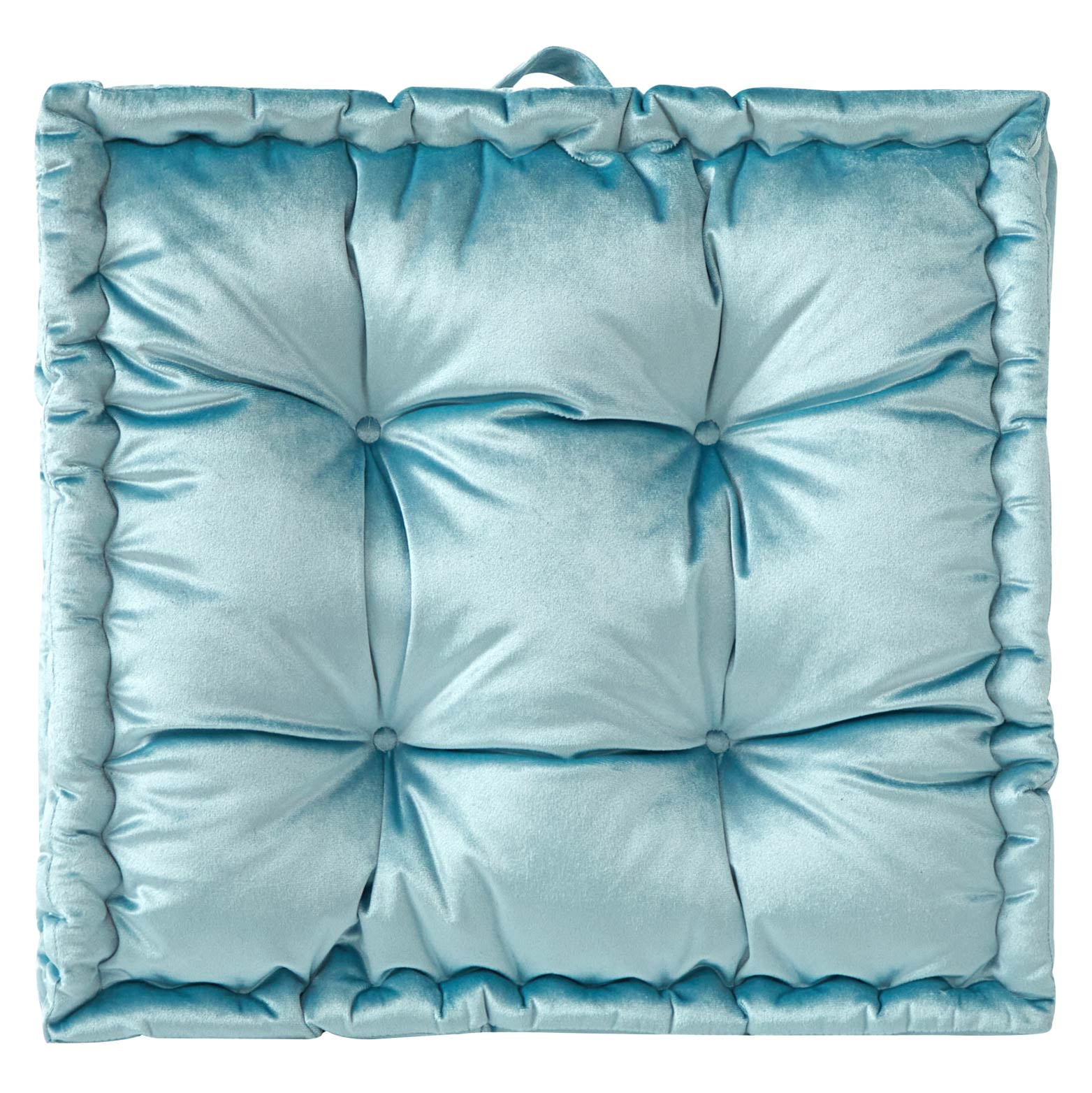 Stylehouse 20" x 20" Cameo Blue Decorative Floor Pillow - Walmart.com