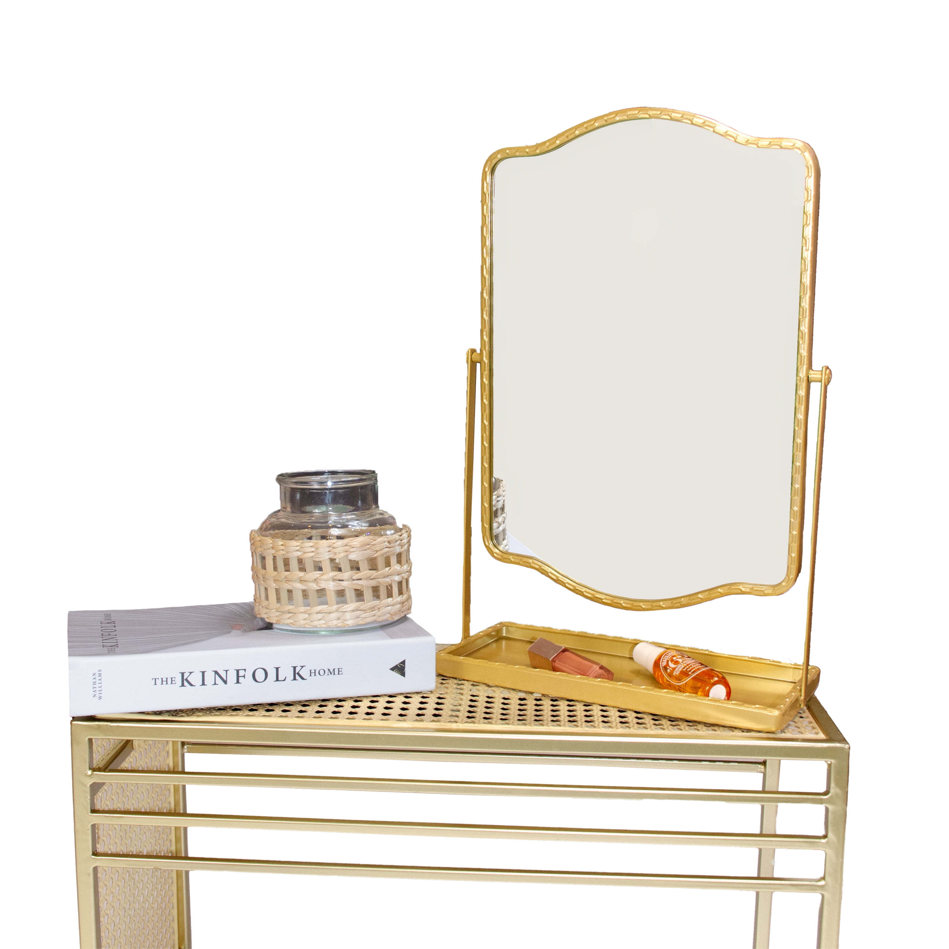 Stylehouse Table Mirror with Storage - Walmart.com