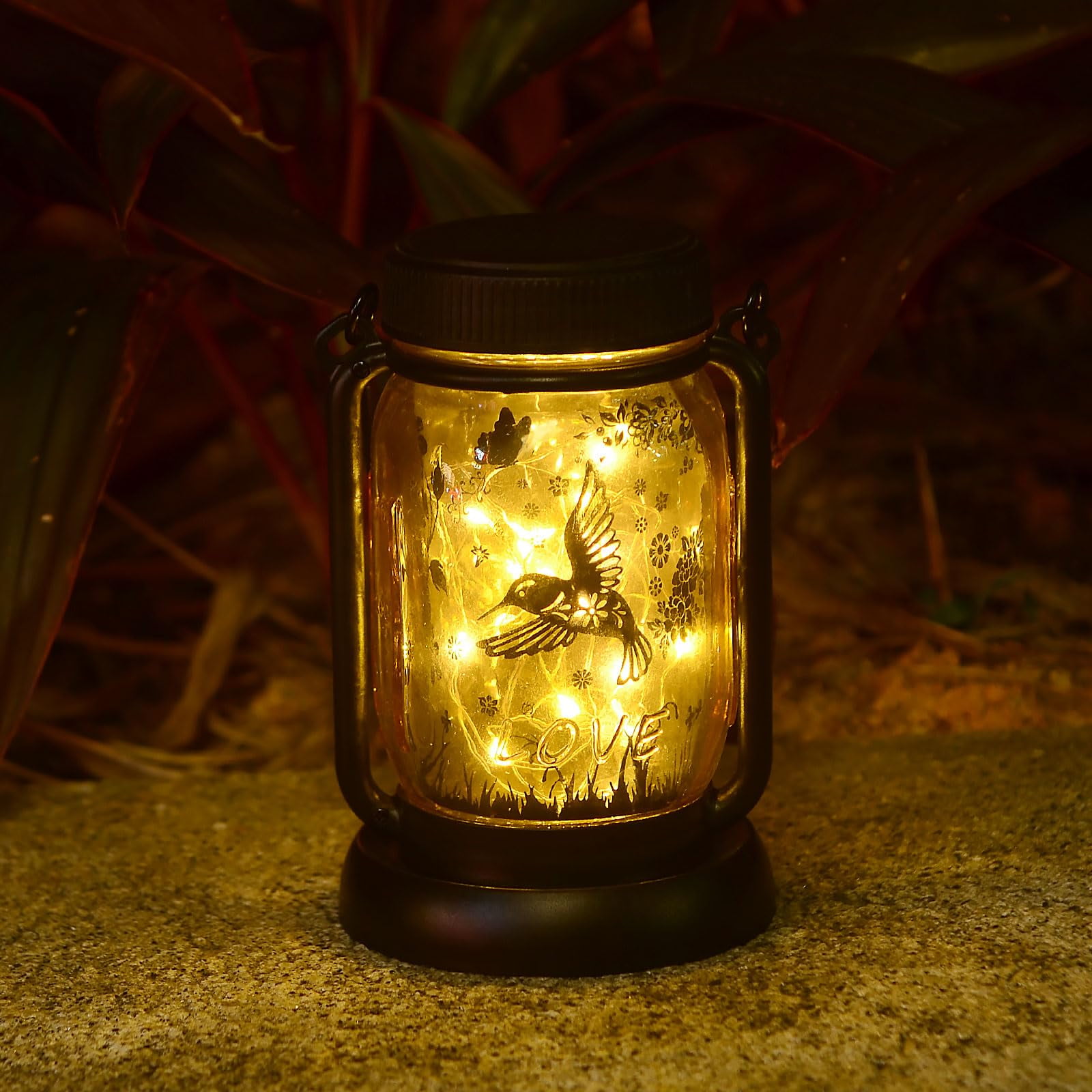 Styleonme Decor Mobile Outdoor, DHF10 Solar Waterproof Hummingbird ...