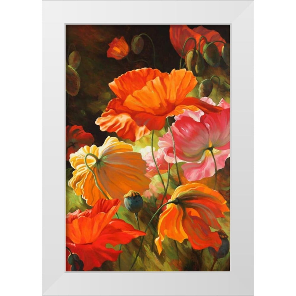 Styles, Emma 11x14 White Modern Wood Framed Museum Art Print Titled ...
