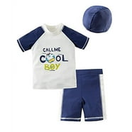 Superman Boys 2 Piece Bathing Suit Set, Toddler - Walmart.com