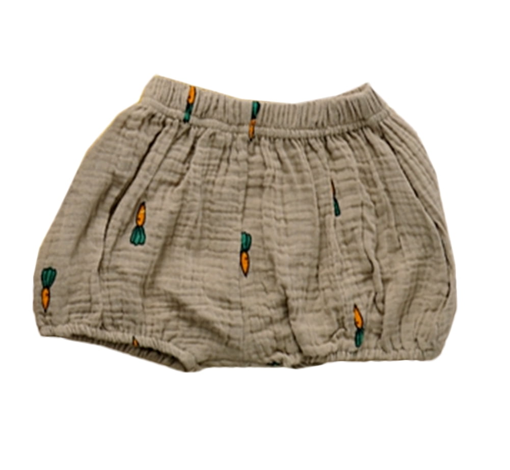 StylesILove Infant Baby Girl Carrot Crinkle Jersey Bubble Shorts Summer ...