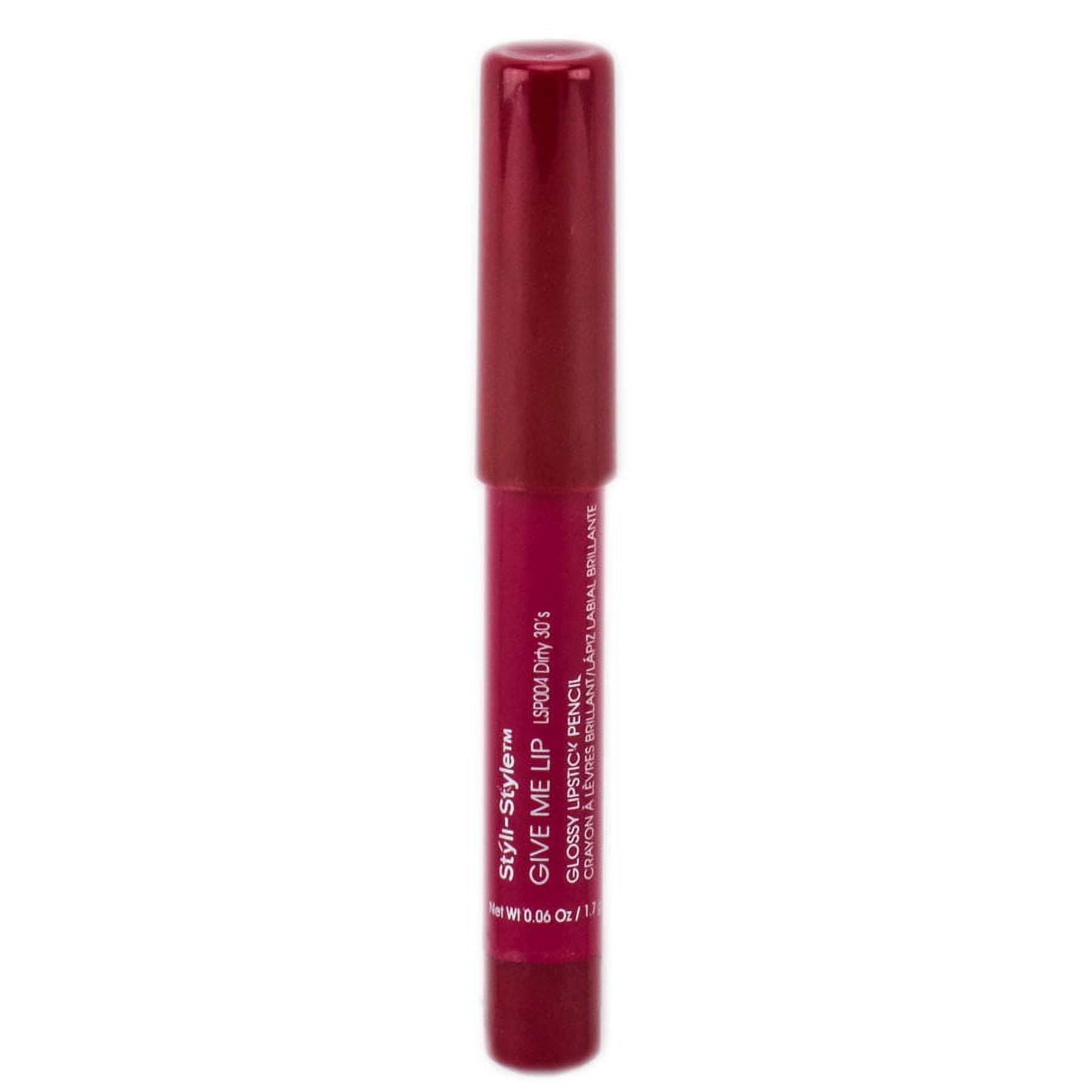 Styli Style Give Me Lip Glossy Lipstick Pencil (Color : LSP004 Dirty 30 ...