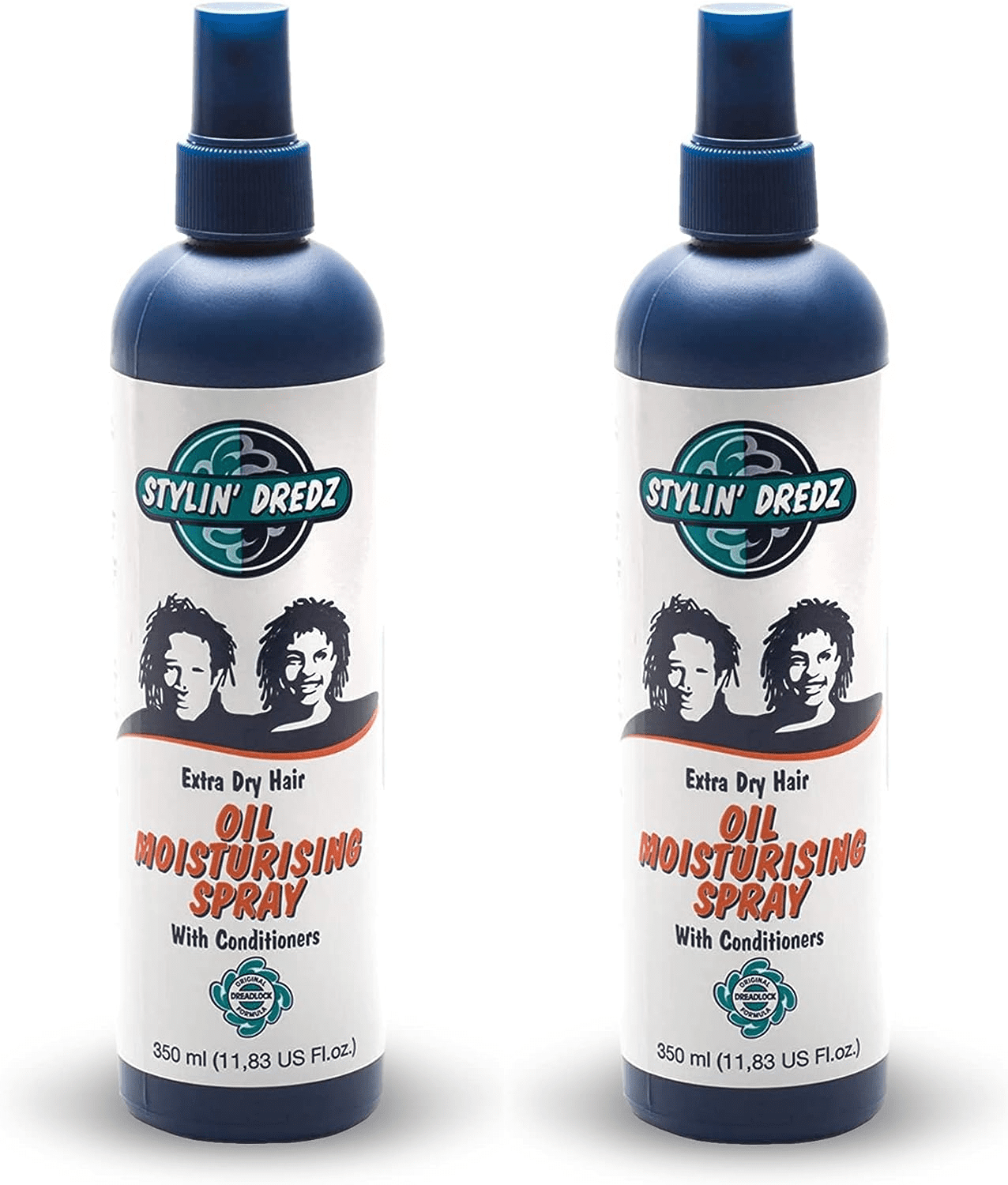 Stylin' Dredz Extra Dry Hair Oil Moisturizing Spray 350mL Pack of 2 ...
