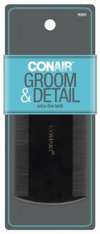 Conair Styling Essentials Extra Fine Tooth Comb, Perfect for All Unisex ...