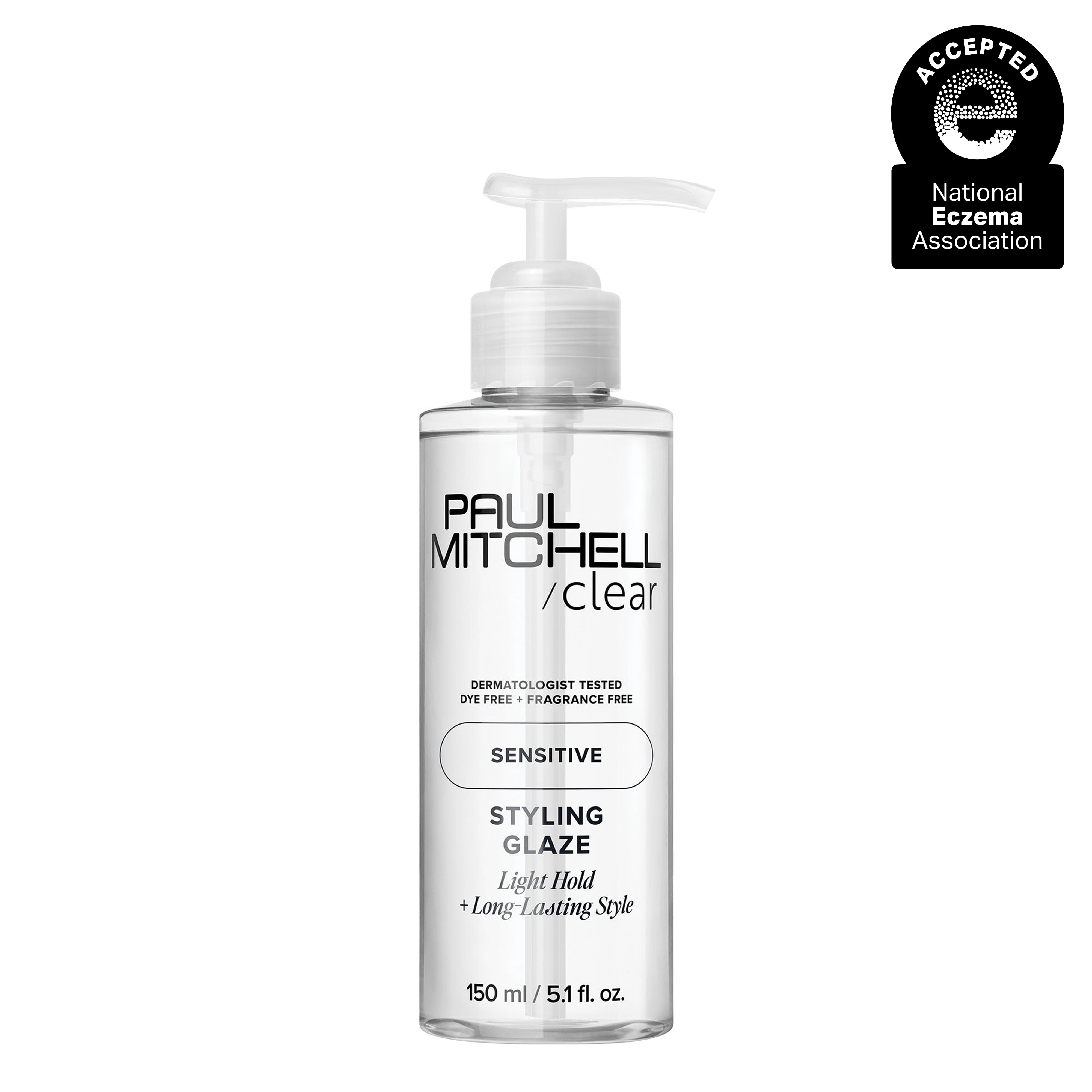 Paul Mitchell Clear Styling Glaze, Fragrance Free, Dermatologist-Tested ...