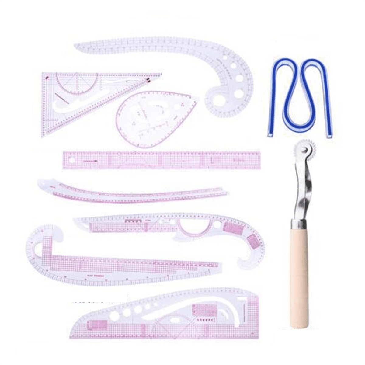 Styling and Sewing Curve Ruler, Grading Ruler, Clothing Ruler and ...