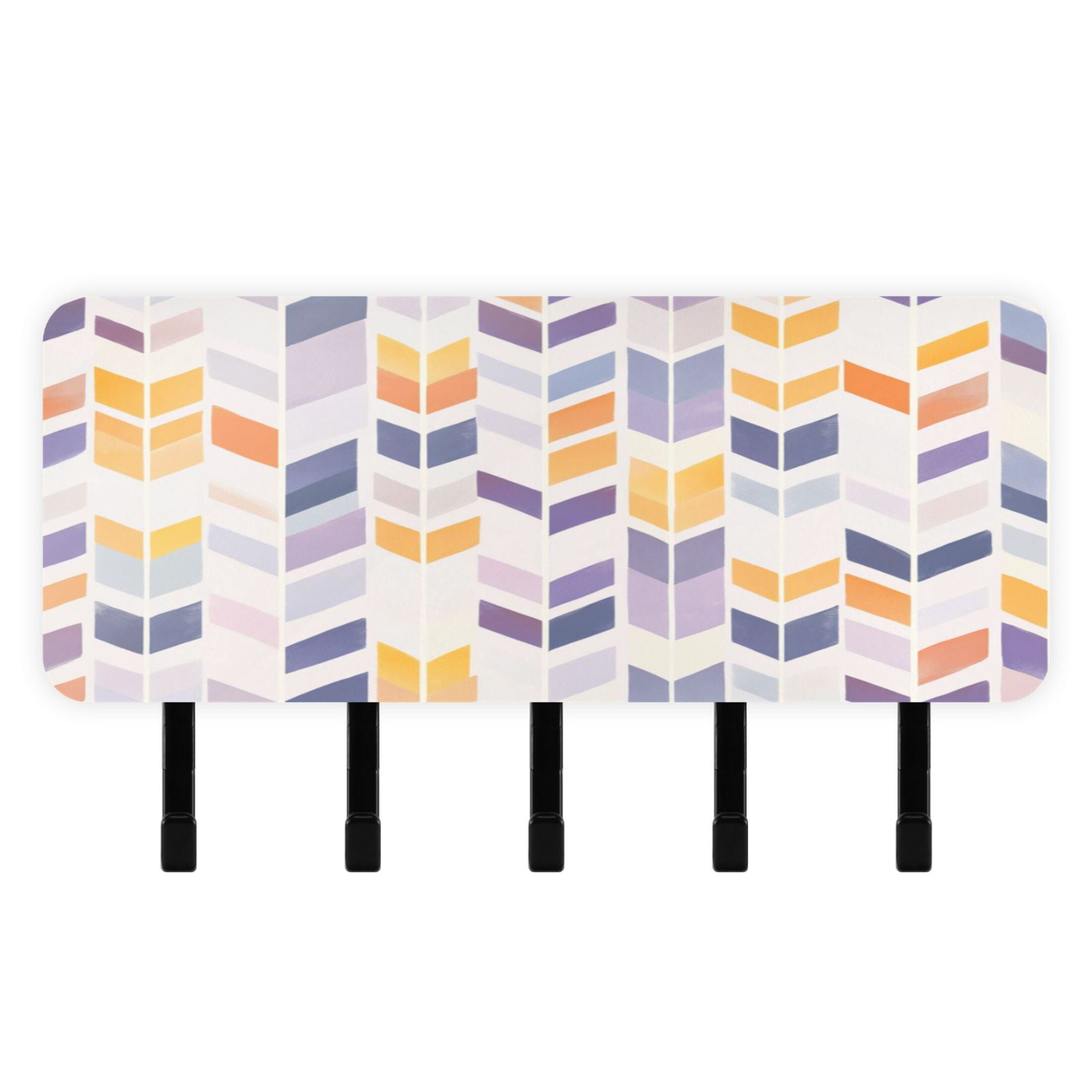 Stylish Acrylic Key Holder Wall Mount small shelf with hooks Decorative & Functional for Home ...