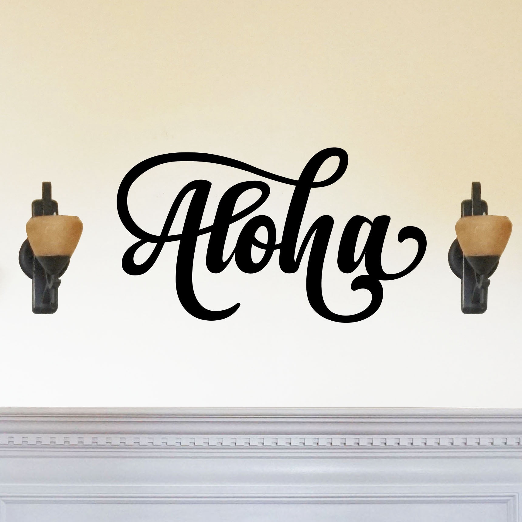 Stylish Aloha - Beautiful Solid Steel Home Decor Decorative Accent ...