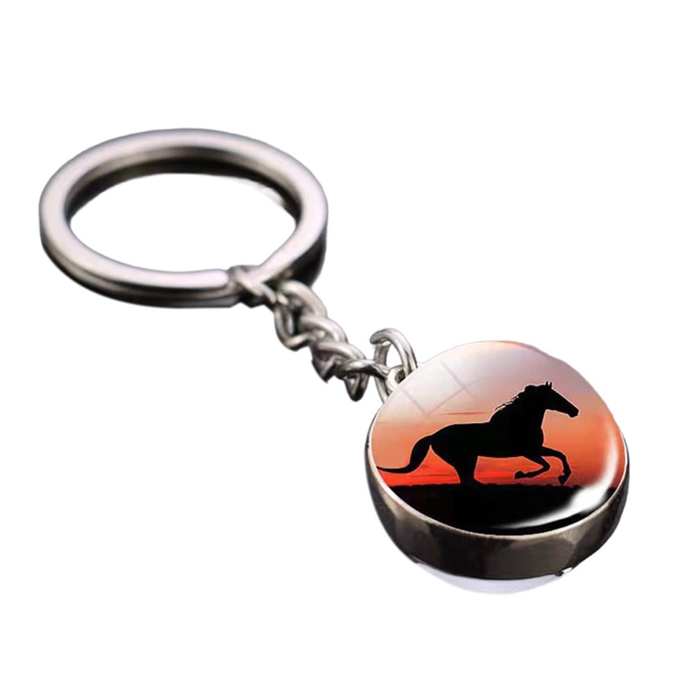 Stylish Animal-Themed Keychains, Chinese New Year 2026 Horse Pattern ...