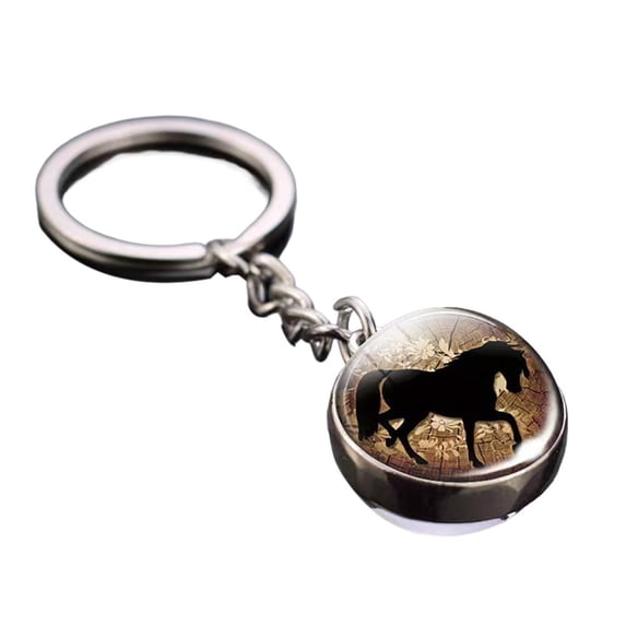 Stylish Animal Themed Keychains Featuring Chinese New Year 2026 Horse ...