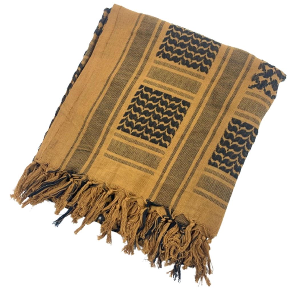 Stylish Arab Keffiyeh Shemagh Scarf Arabian Dubai Neckwrap Desert Head ...