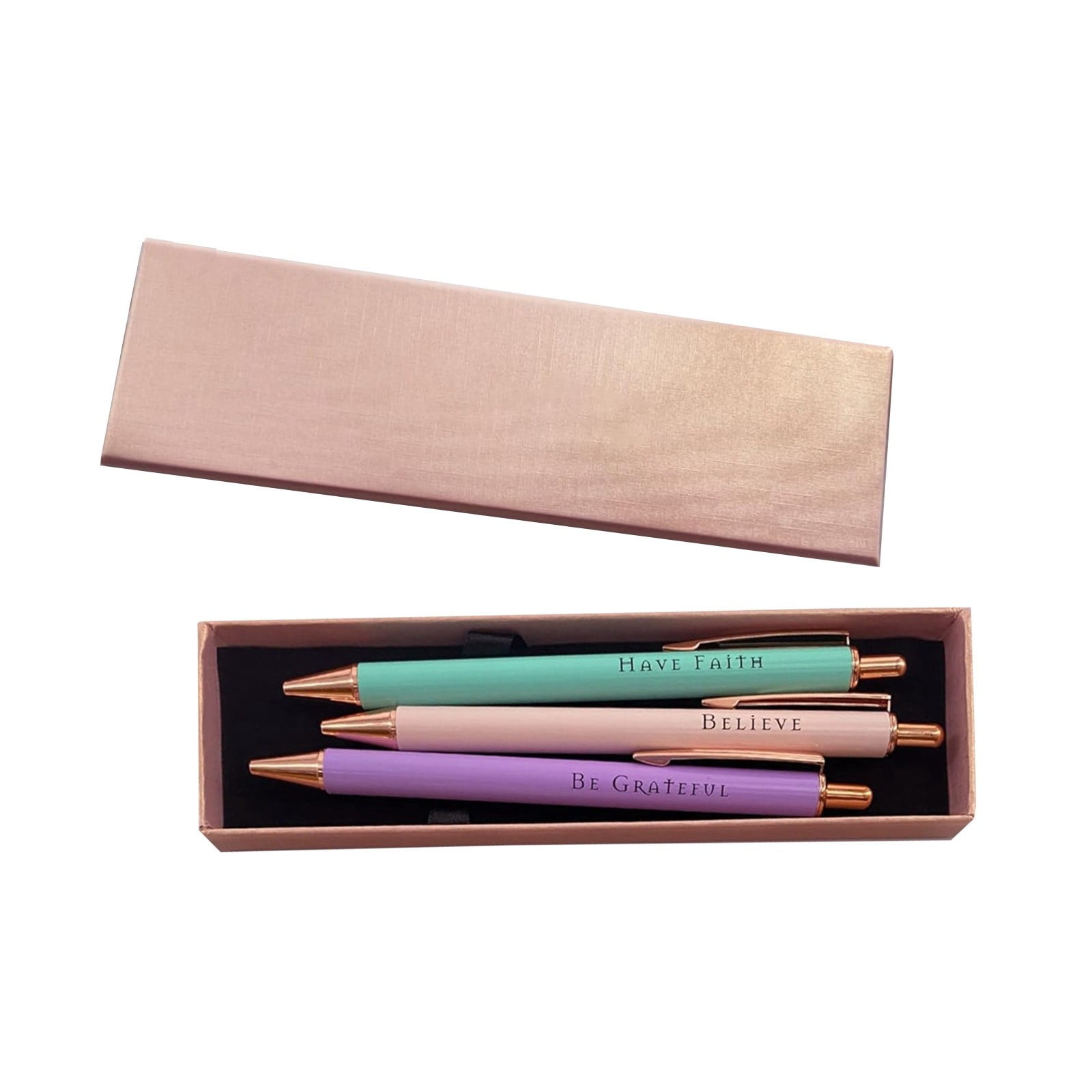 Stylish Ballpoint Pen Set - Three Piece Cool Women's Writing ...