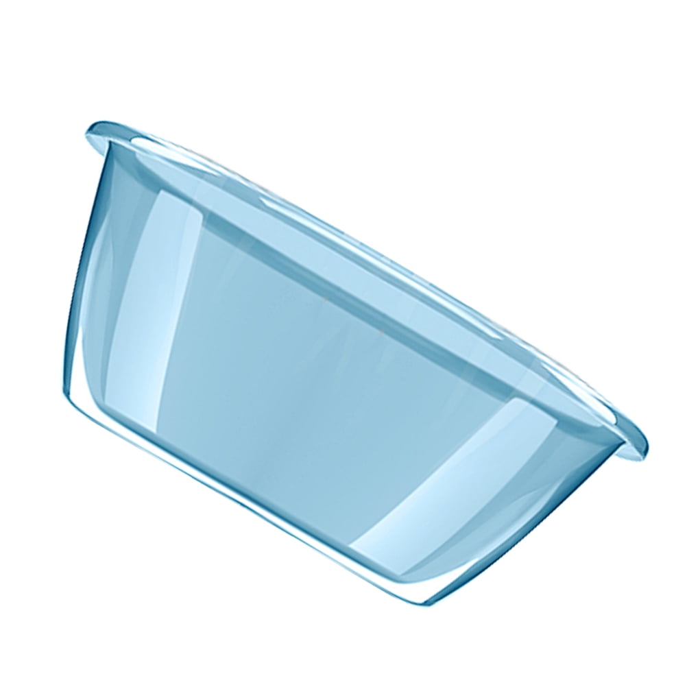 Raindrops Portable Transparent Plastic Wash Basin for Face Washing and ...