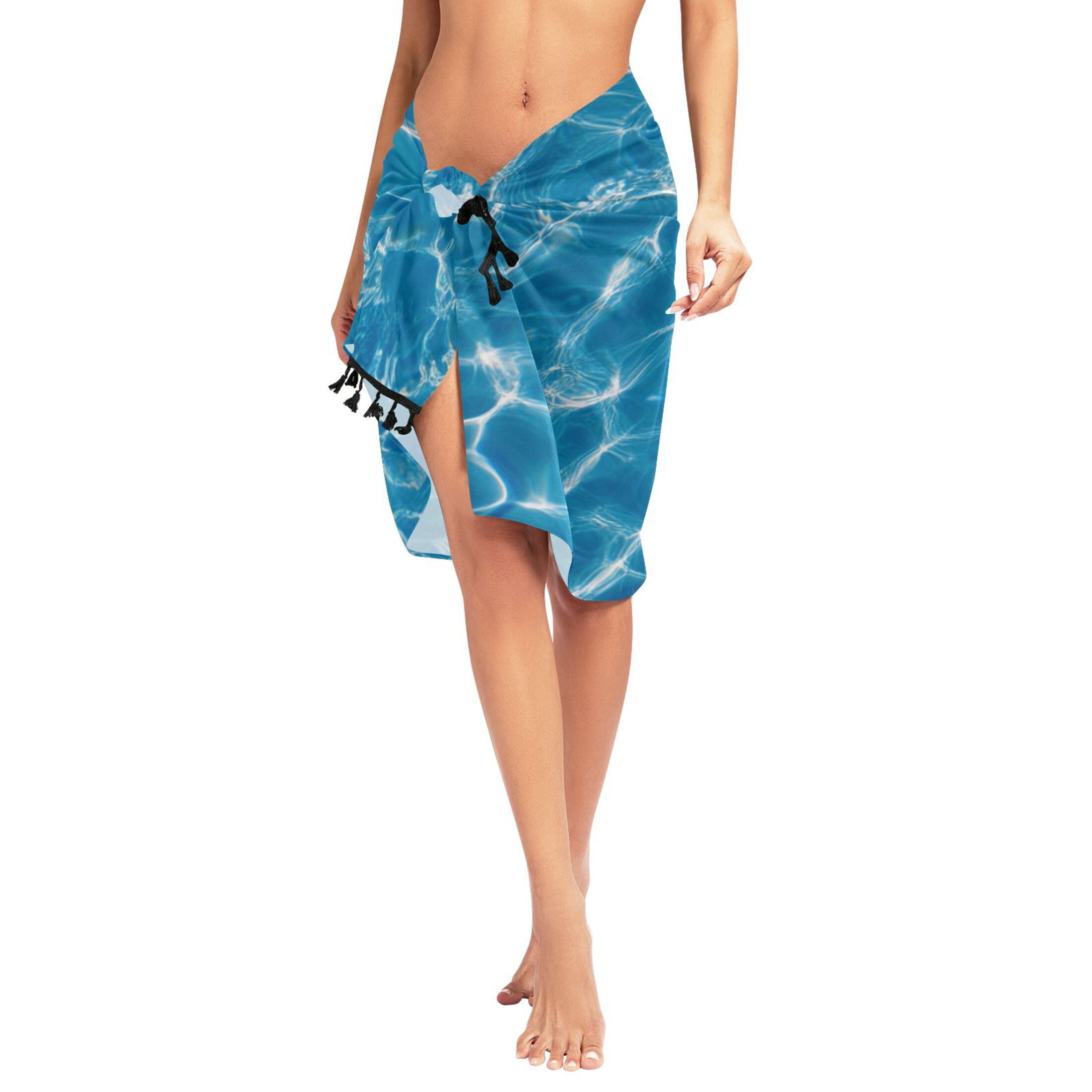 Stylish Beach Wrap Skirt Women's Beach Wrap Cover-Up for Swimwear ...