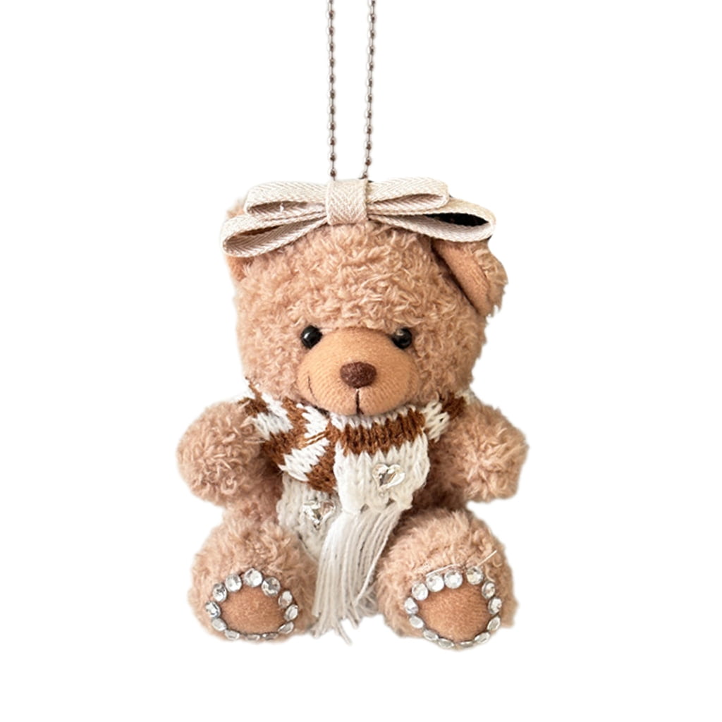 Stylish Bear Keychain Keyring Pendant for Purse Backpack Personalize ...