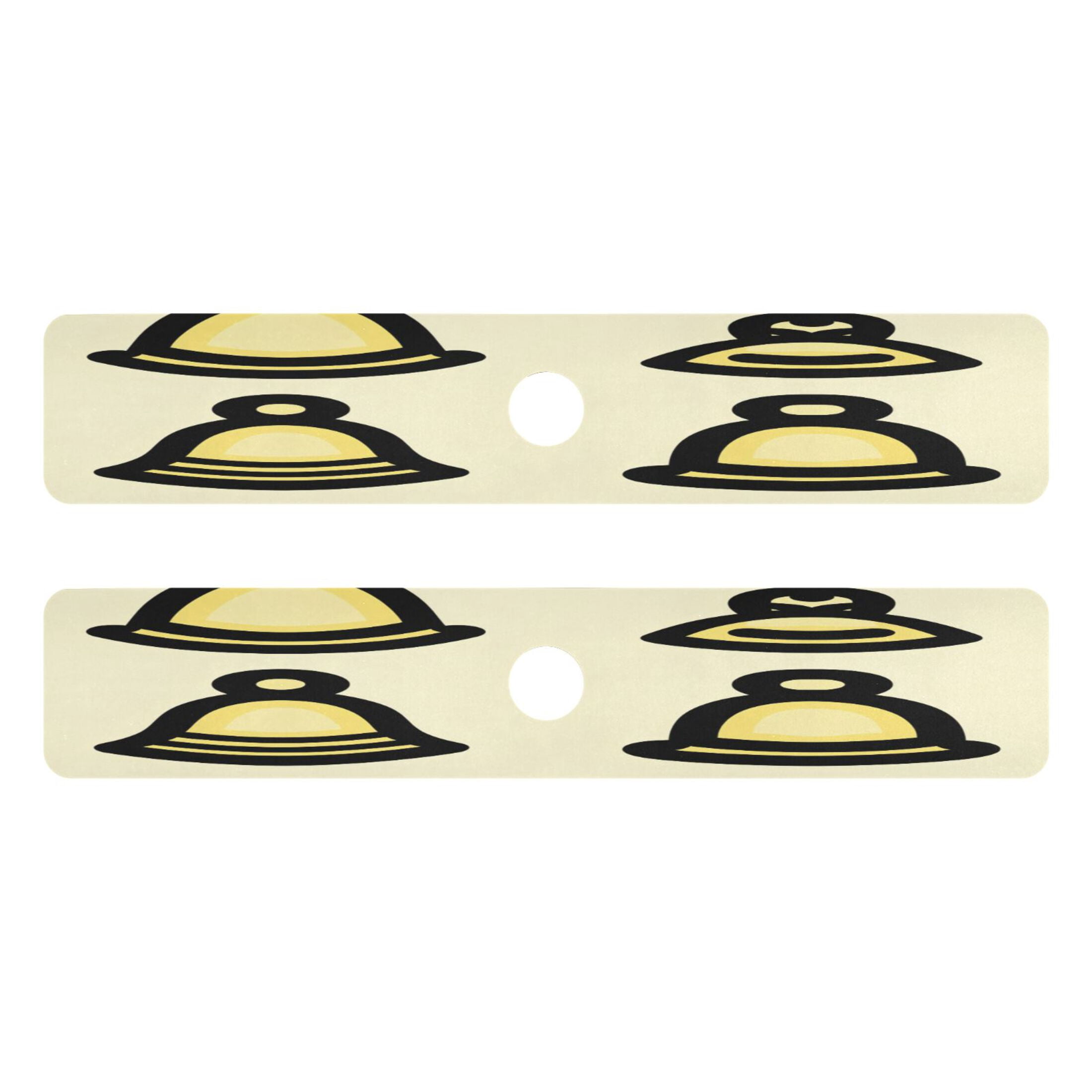 Stylish Bell Designs Extra Long Silicone Algae Sink Mat 30x5.4in 2 Pack ...