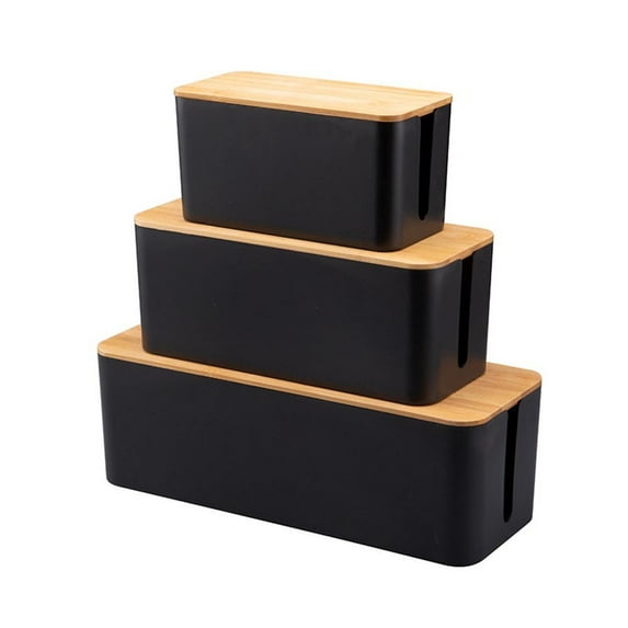 Stylish Black Cable Hiding Box With Functional Design And Beautiful ...
