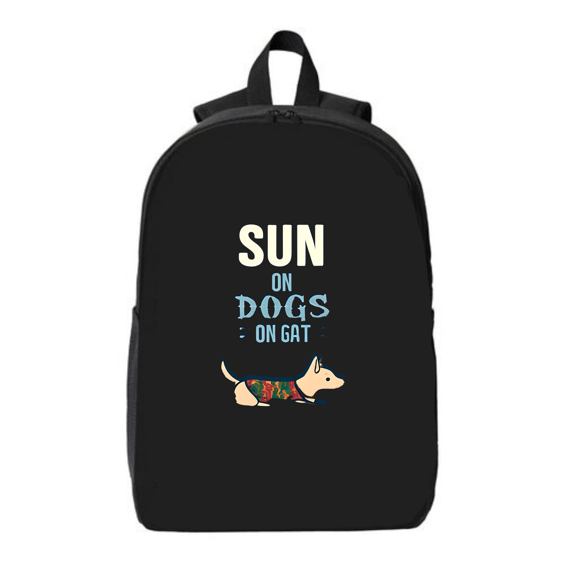 Stylish Black Laptop Backpack for College & Travel - Features ' SUN ON ...