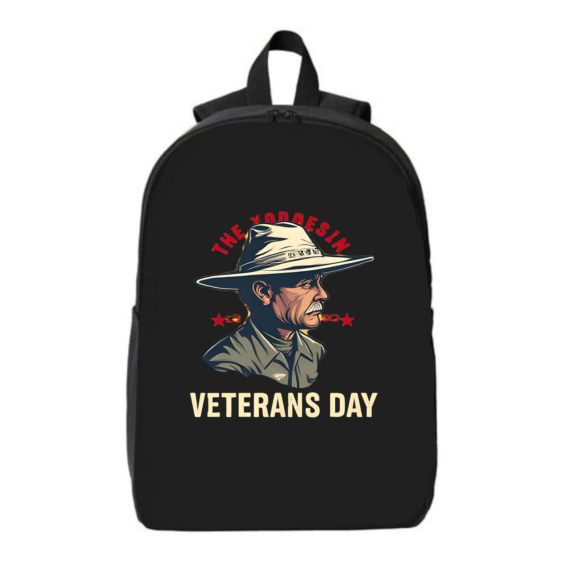 Stylish Black Laptop Backpack with Hat Design & ' THE COBRAINS IN ...