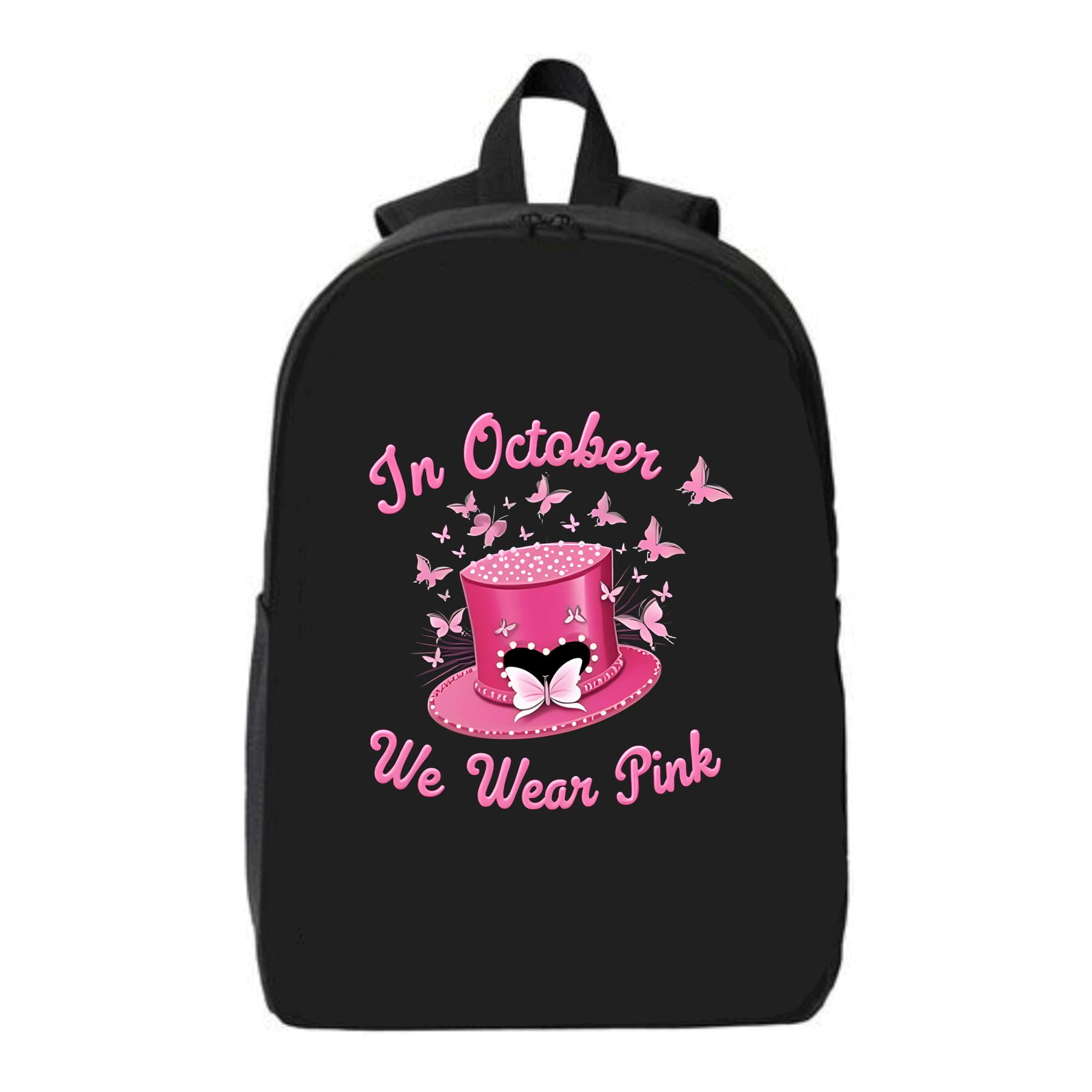 Stylish Black & Pink Laptop Backpack for 15 " Laptop & iPad - Features ...