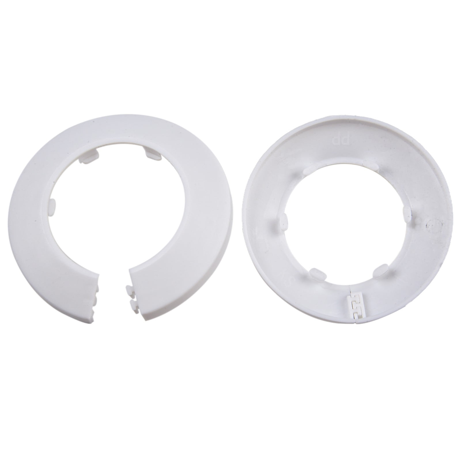 Stylish Black Pipe Cover PP Plastic Escutcheon for 50mm Water Pipes and ...