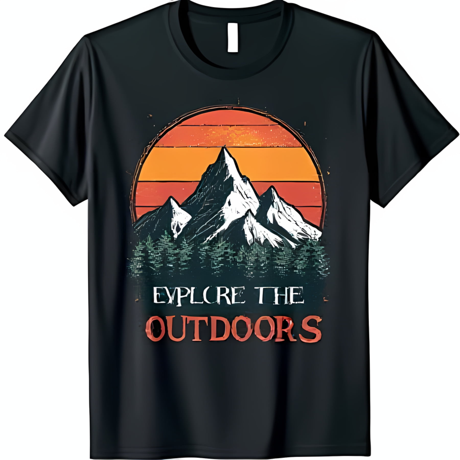 Stylish Black T-Shirt with Eye Catching Chest Graphic for Enthusiasts ...