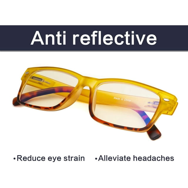 Stylish Blue Light Filtering Readers,Blocking Uv Rays Computer Reading ...