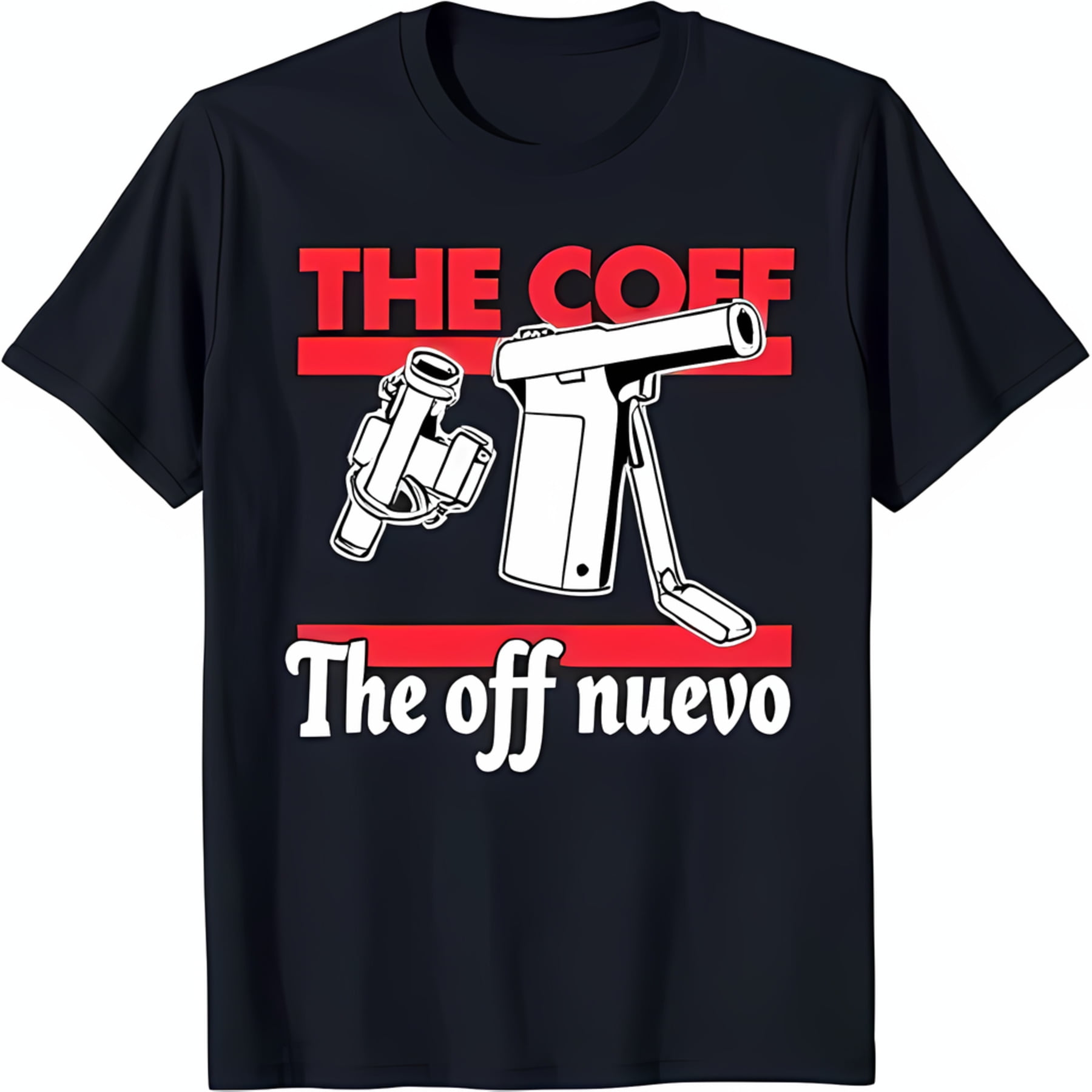 Stylish Blue T-Shirt with Eye Catching Design & Bold Text - Walmart.com