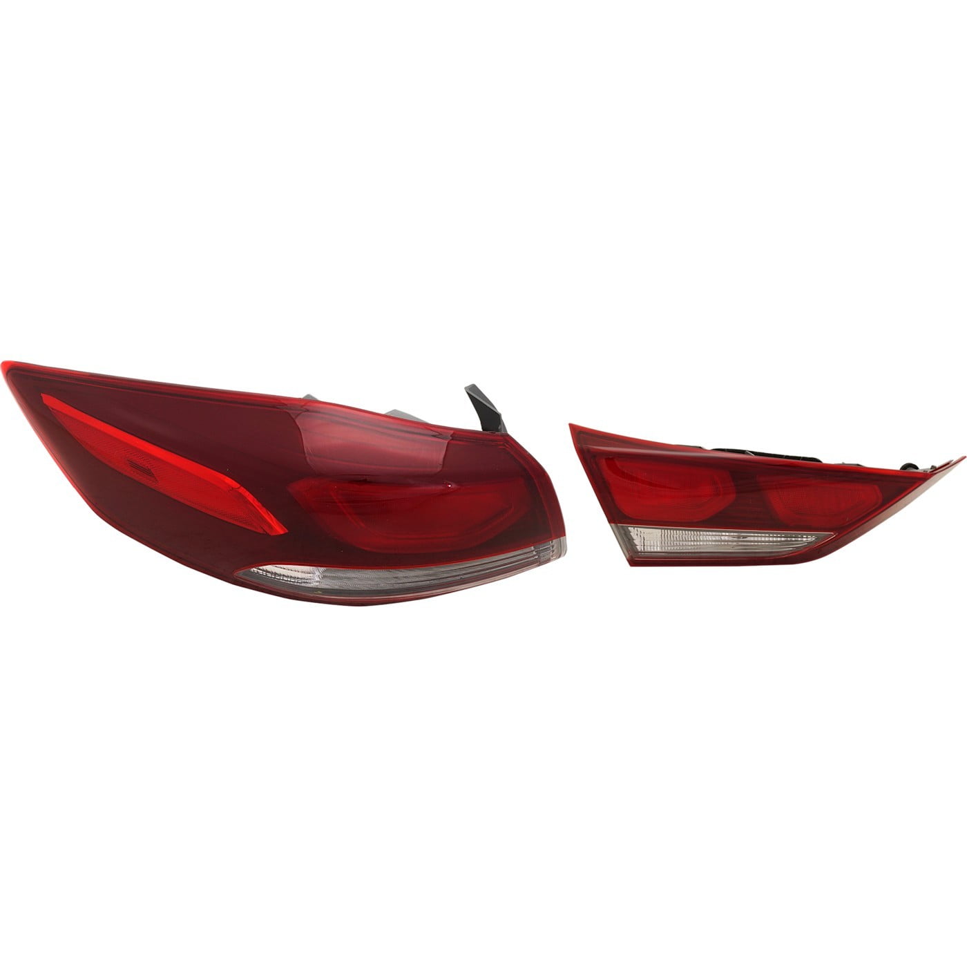 Stylish & Bright Pair Tail Light Tails Taillamps Brakes Set of 2 for ...