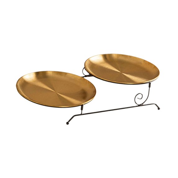 Stylish Cake Tray for Celebration and Gatherings Two Tiers Dessert ...