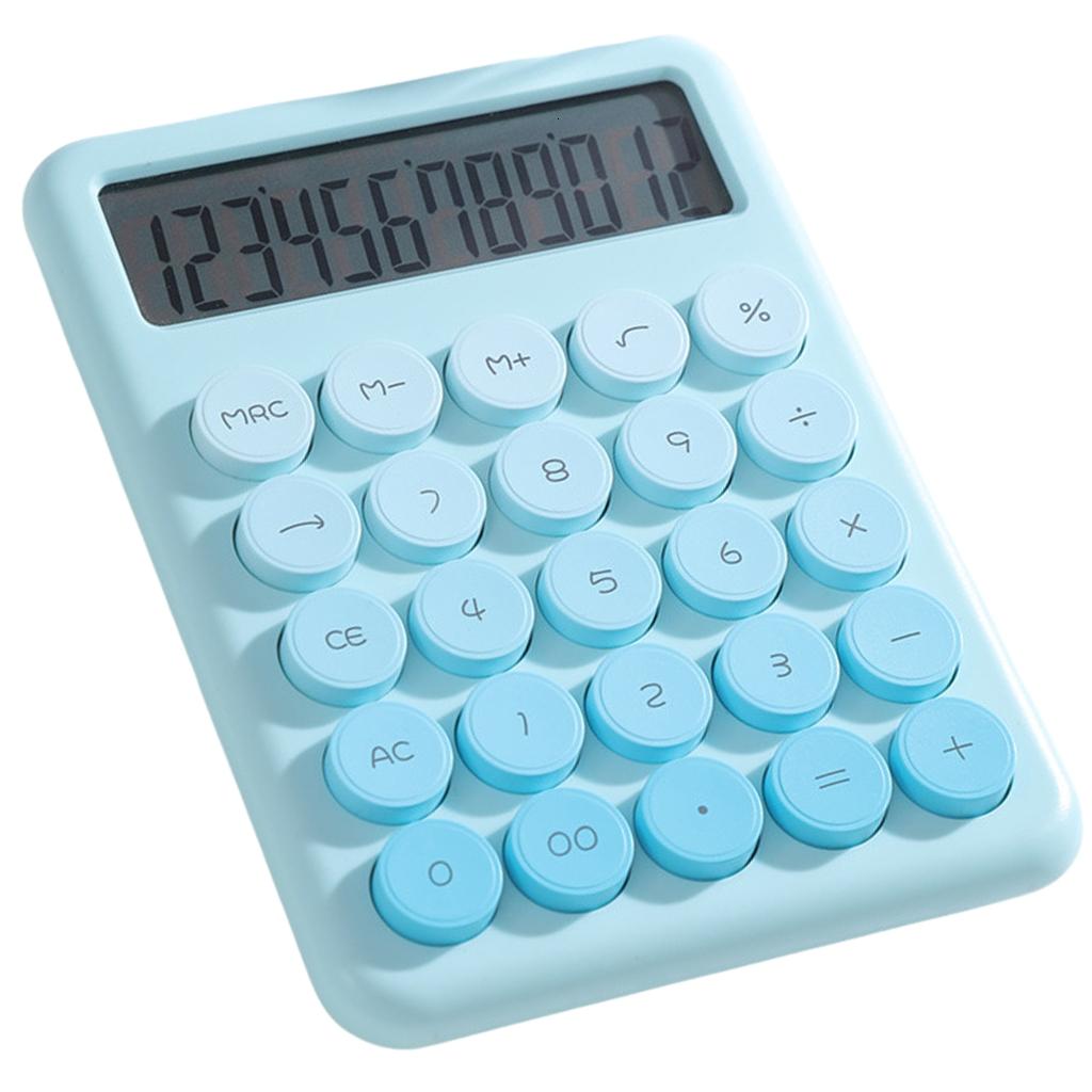 Stylish Candy Calculator With 12Digit Display, Comfortable Round Key ...