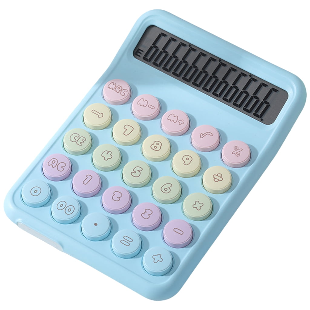 Stylish Candy Desk Calculator with 12Digit Readout Comfortable Key ...