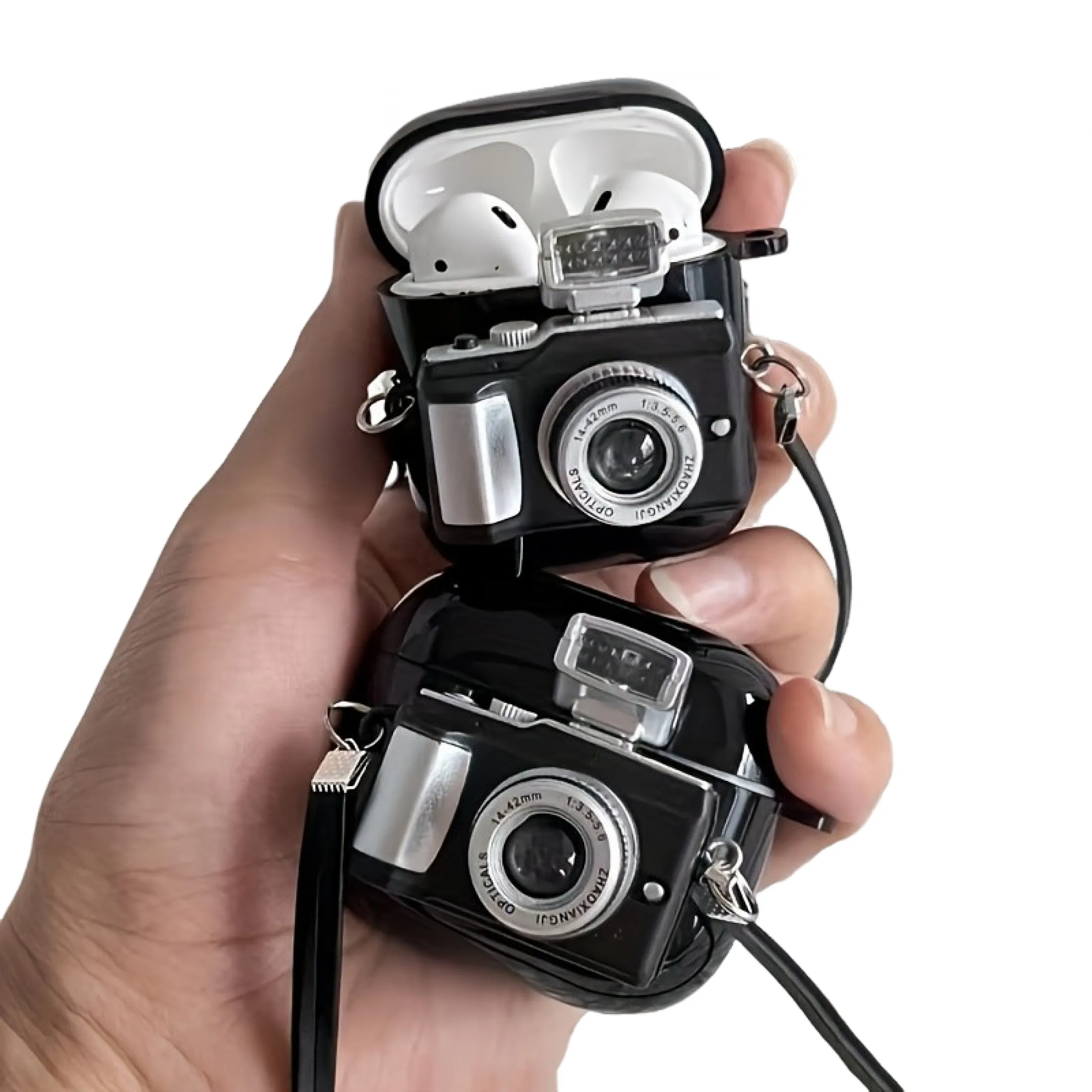 Casecaca 3D Vintage Camera Design Earbuds Cover, for Airpods 1/2/3 and ...