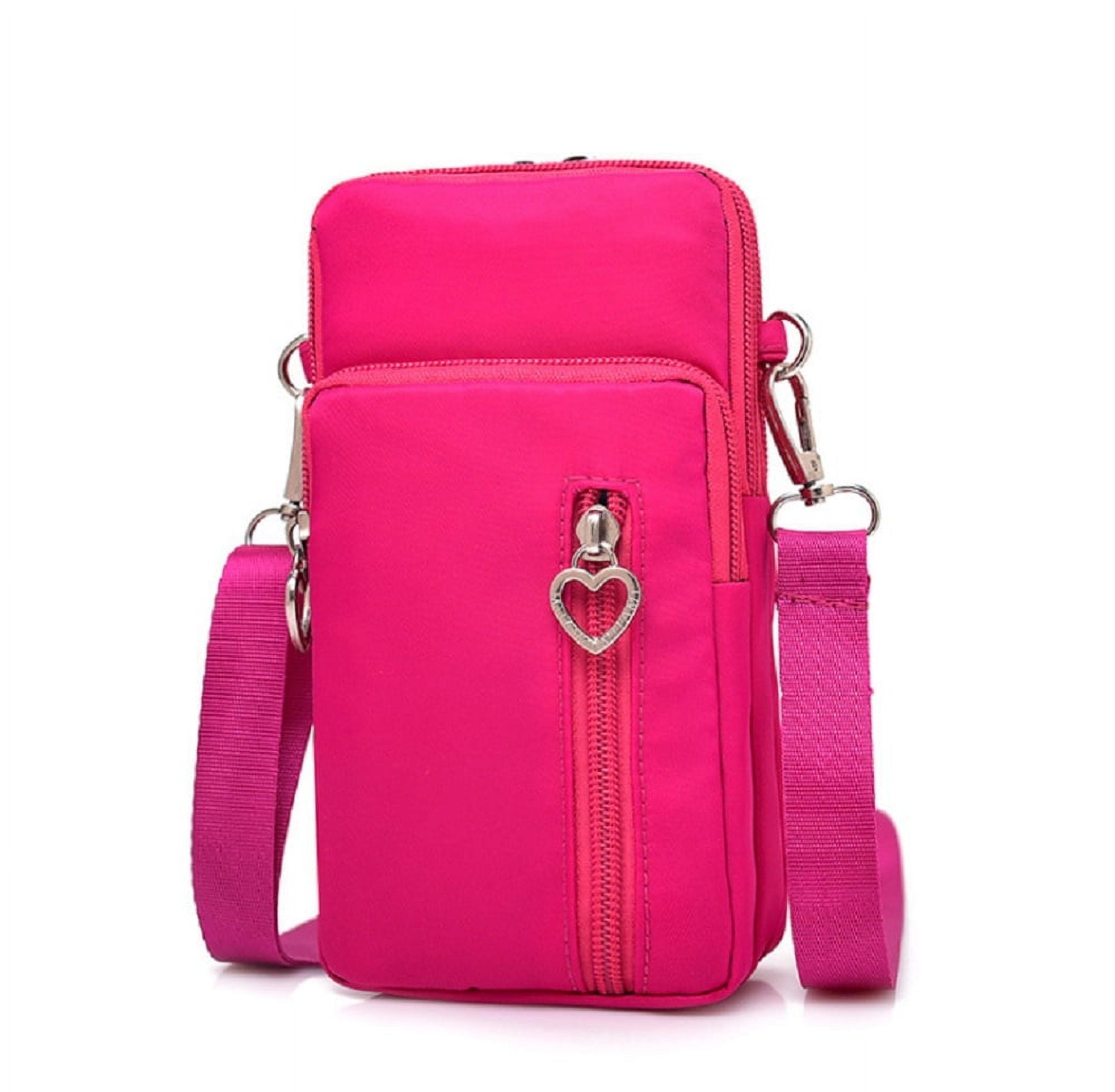 1-Pack Stylish Cell Phone Holder Bag with Shoulder Strap – Compact Mini ...