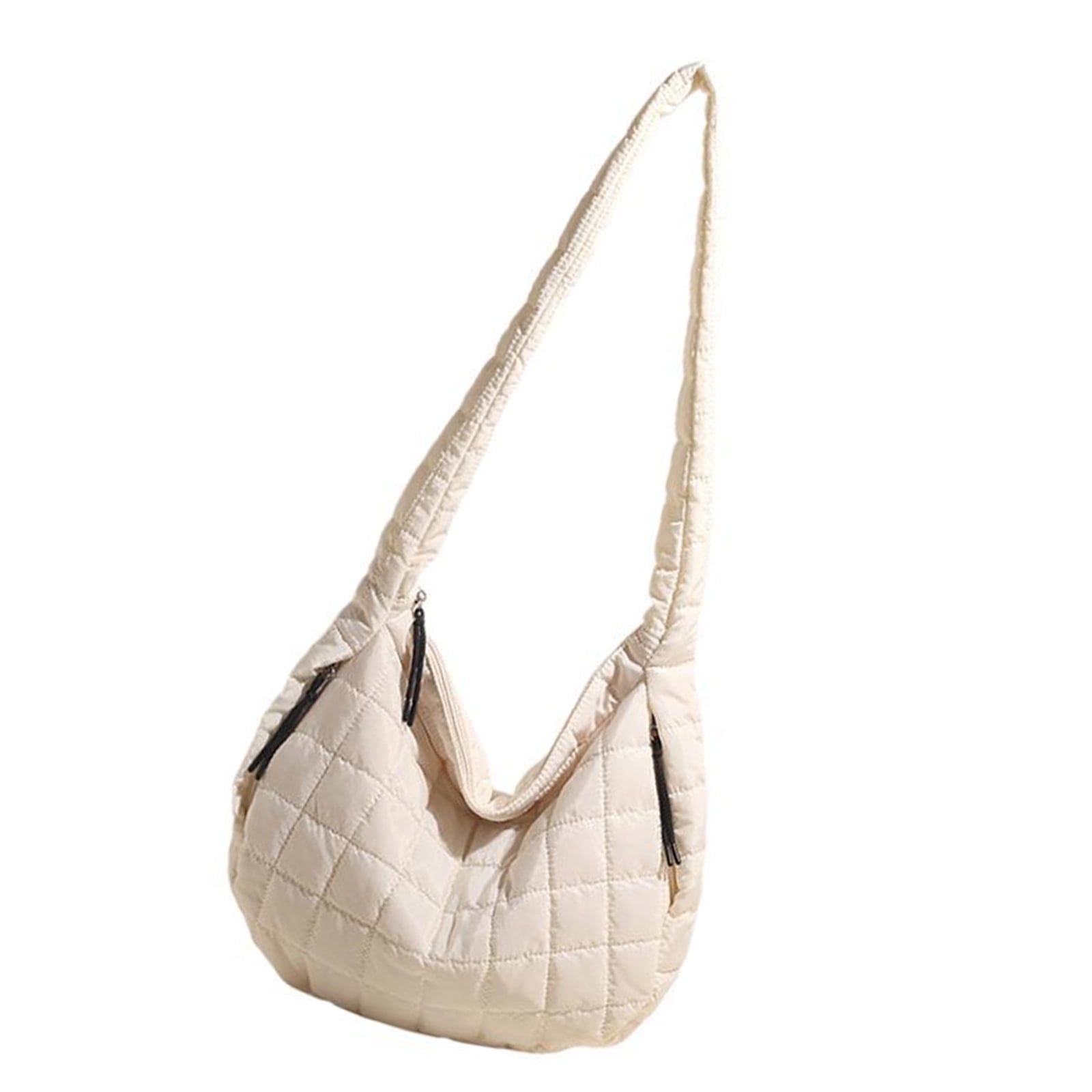 Stylish Cloud Pleated Bag Lightweight Nylon Large Capacity Crossbody ...