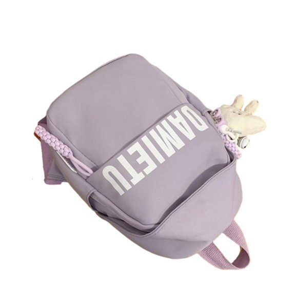 Stylish College School Bag with Accessory for Students and Travel ...
