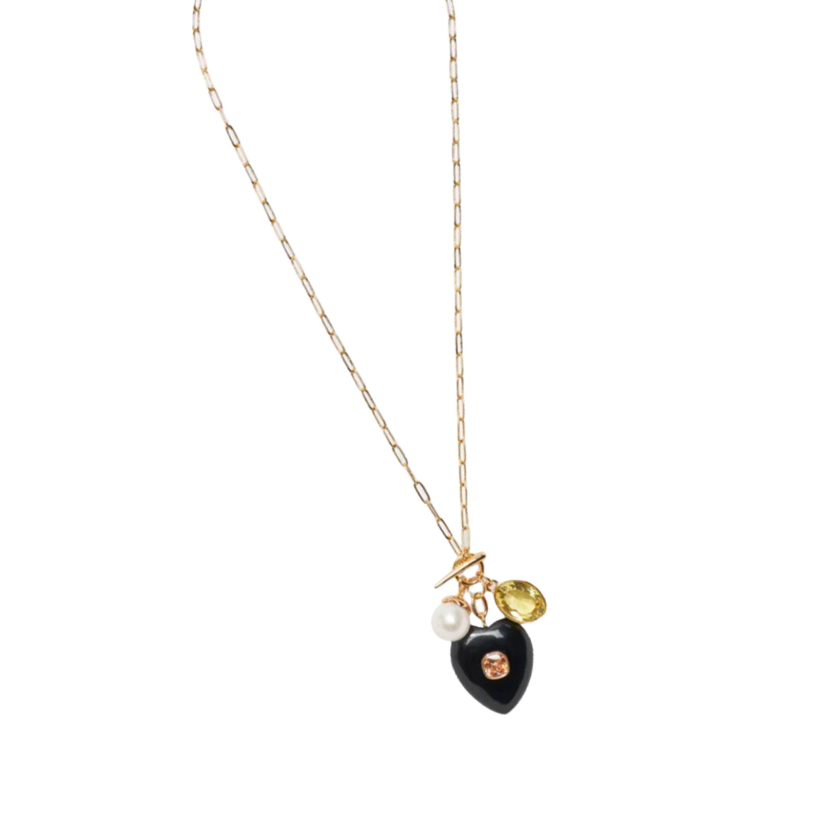 Stylish Colorful Pendant Necklace Craft from Sturdy Steel Materials for ...
