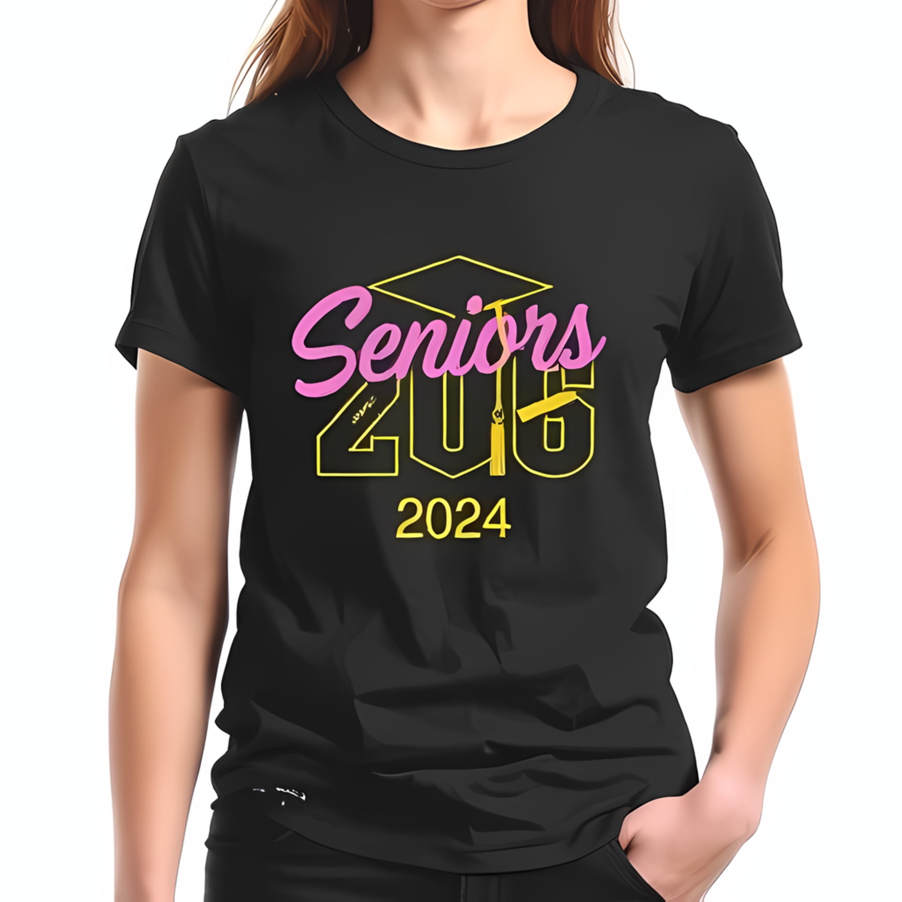 Stylish Cotton Short Sleeve T-Shirt for Seniors 2024 - Vibrant ...