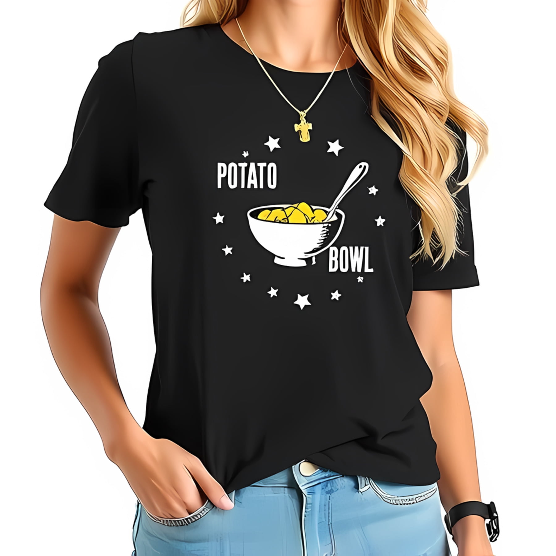 Stylish Cotton Short Sleeve T-Shirt with Fun ' ' Graphic Design and ...