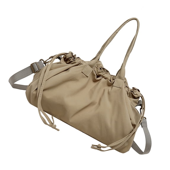 Stylish Crinkled Nylon Handbag With Adjustable Comfortable Strap And ...