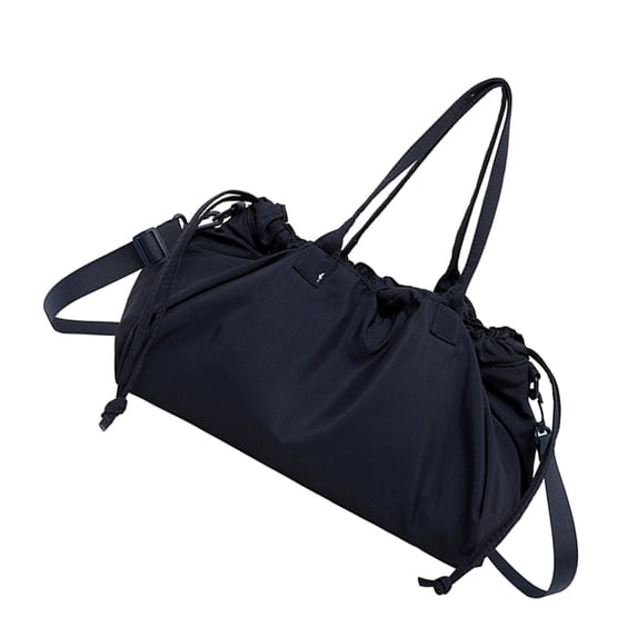 Stylish Crinkled Nylon Handbag With Adjustable Comfortable Strap And ...