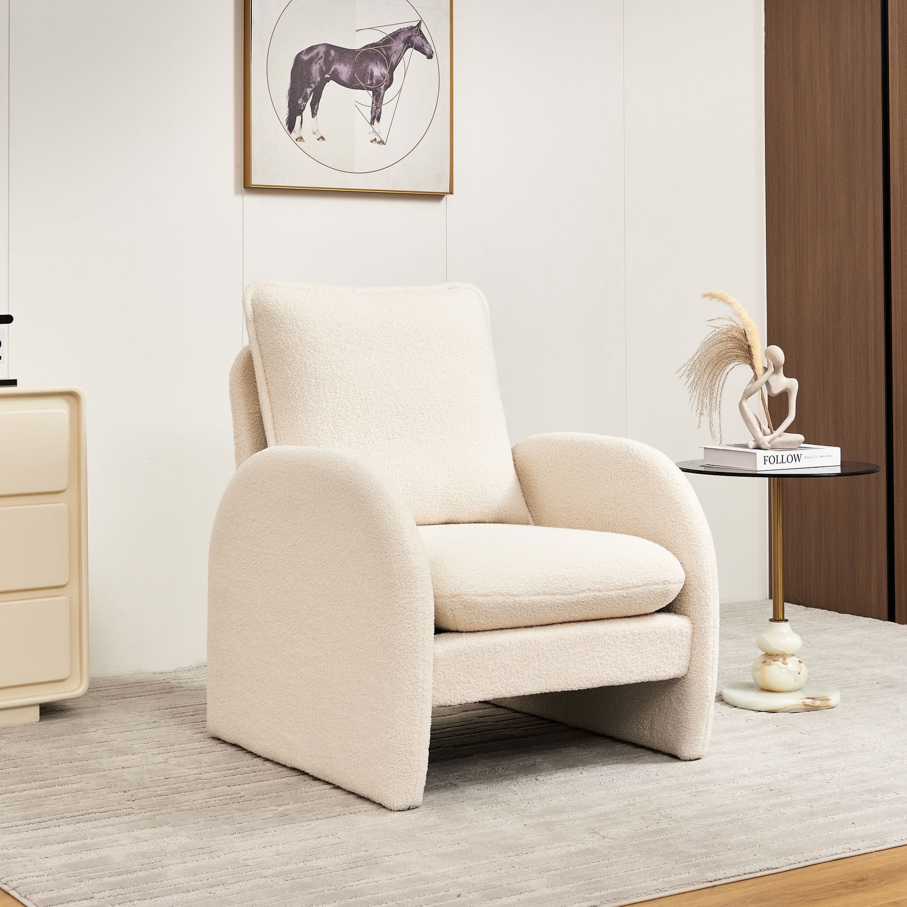 Stylish Curved Silhouette + Compact Footprint”-“Any Seating Arrangement ...