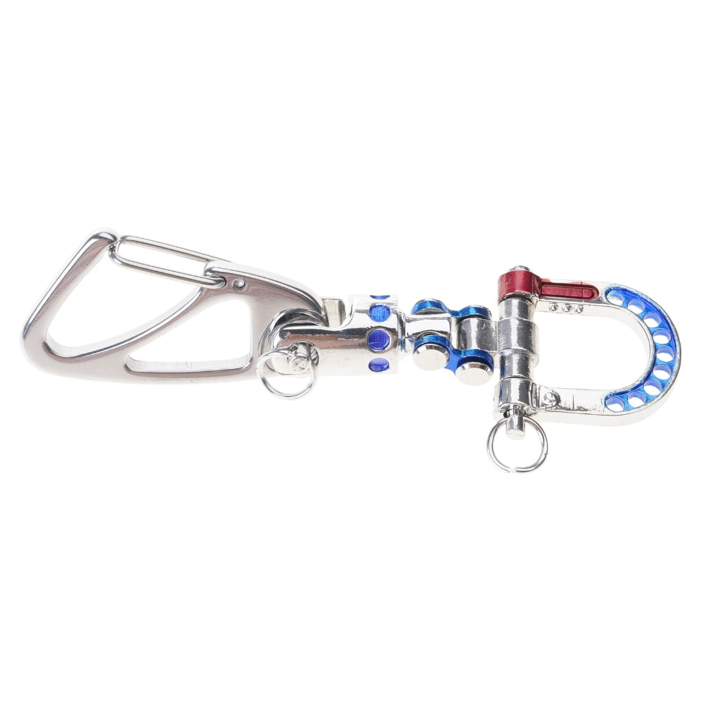 Stylish Cyber Punk Themed Steel Key Ring Compact Lightweight Steel Key ...