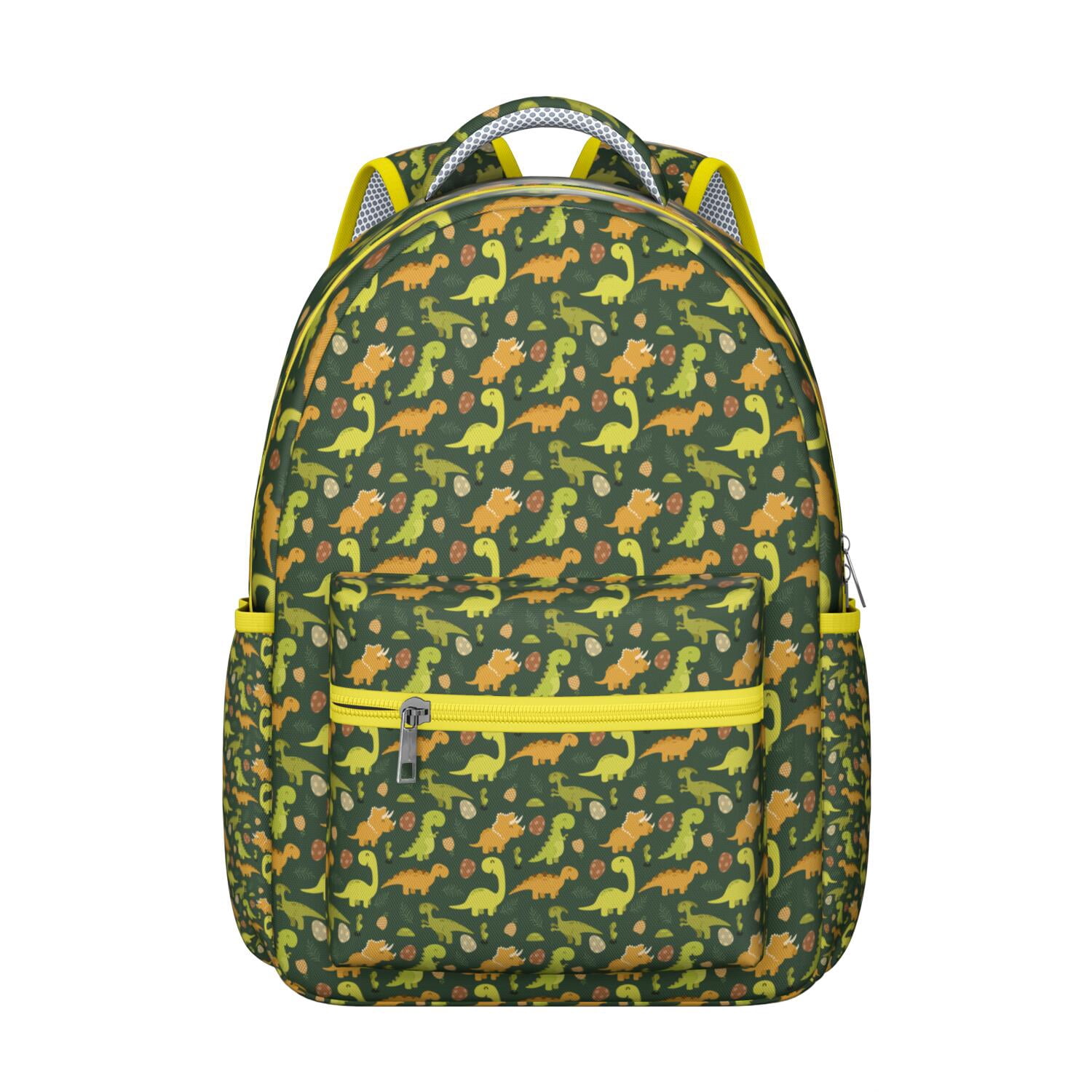 "Stylish Dinosaur Backpack for School & Work - Large Capacity ...