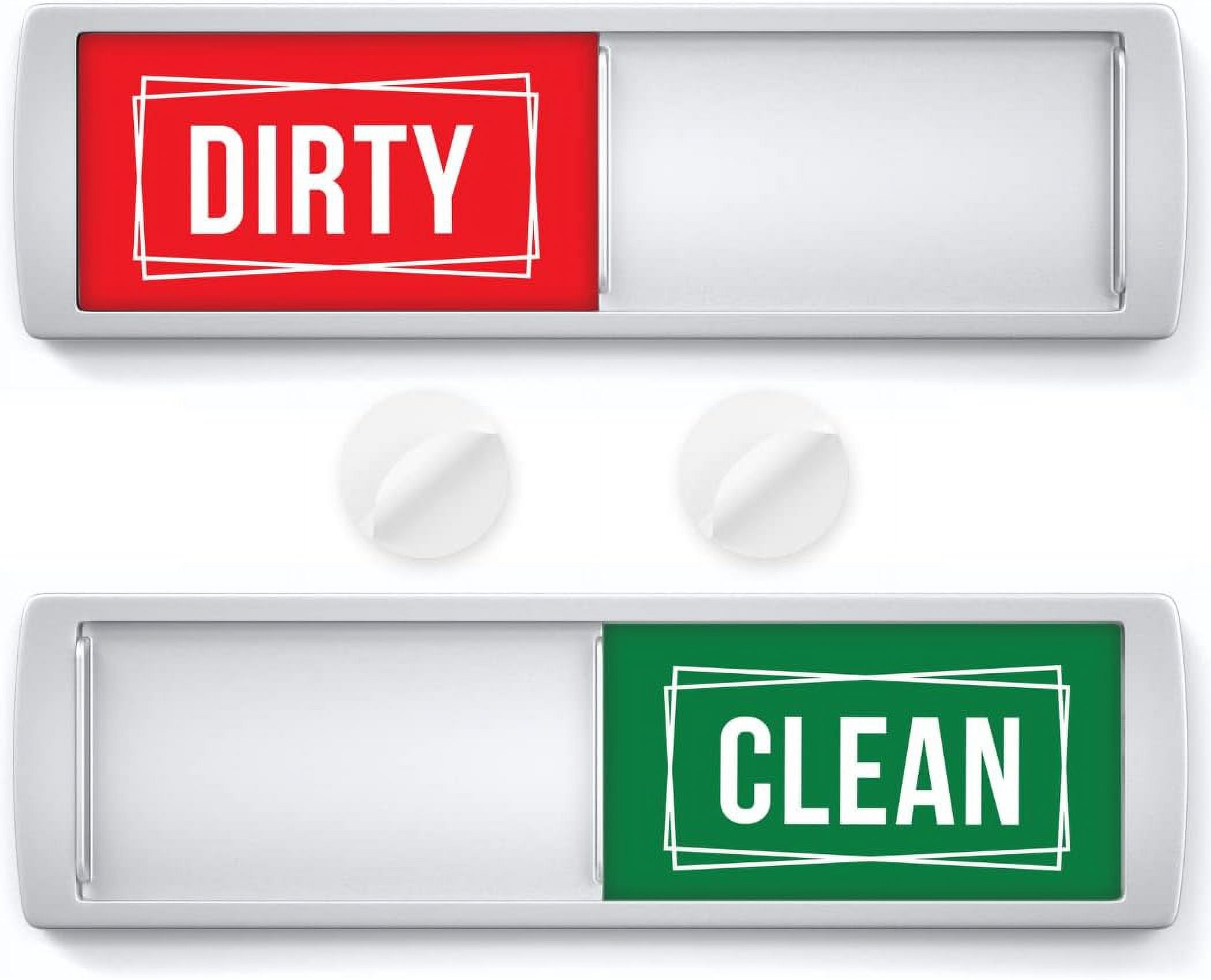Dishwasher Indicator Dishwasher Clean Dirty Sign - Stainless Steel ...